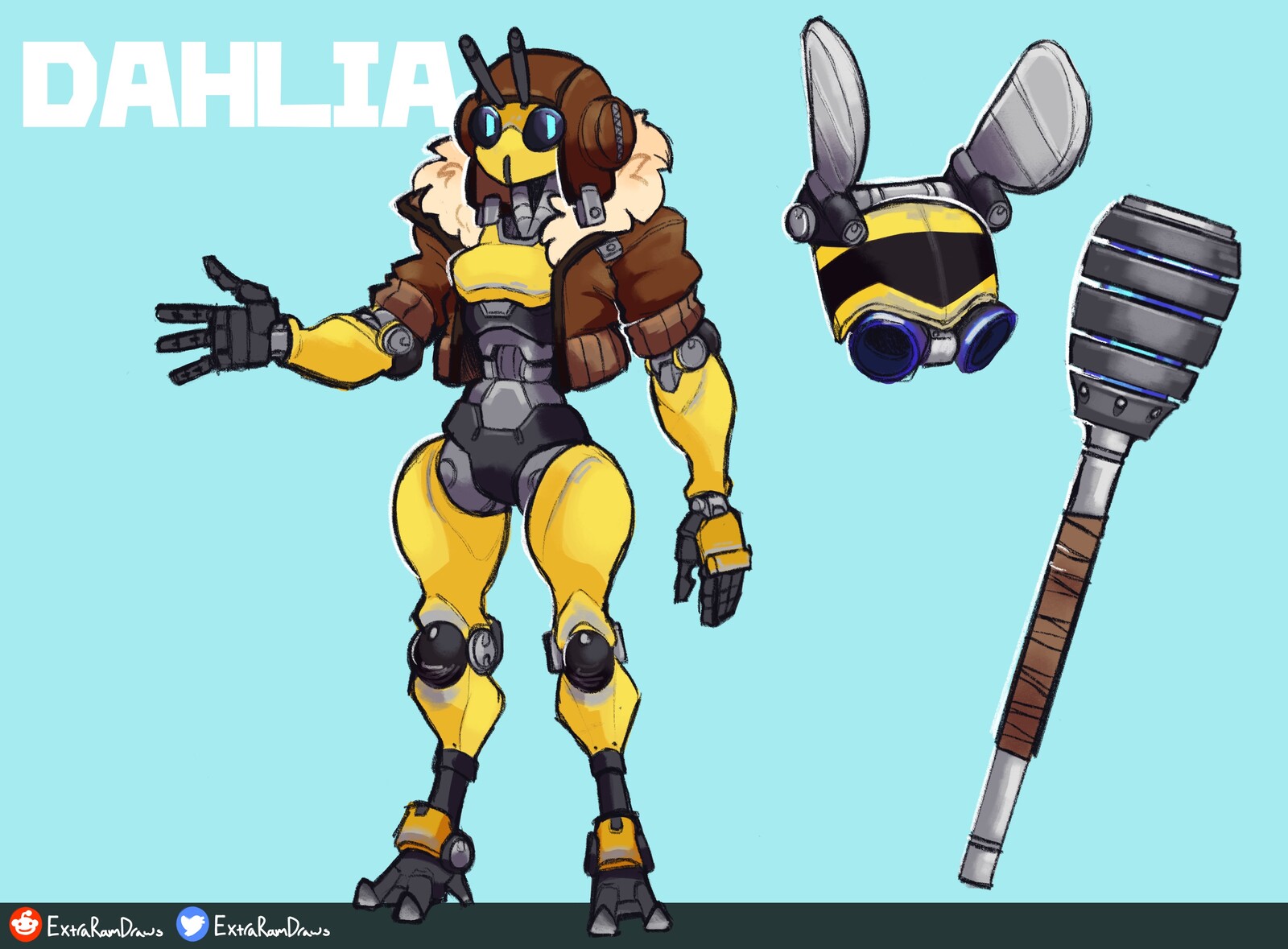 Jamie Reidy - Fortnite Fan Design: Dahlia