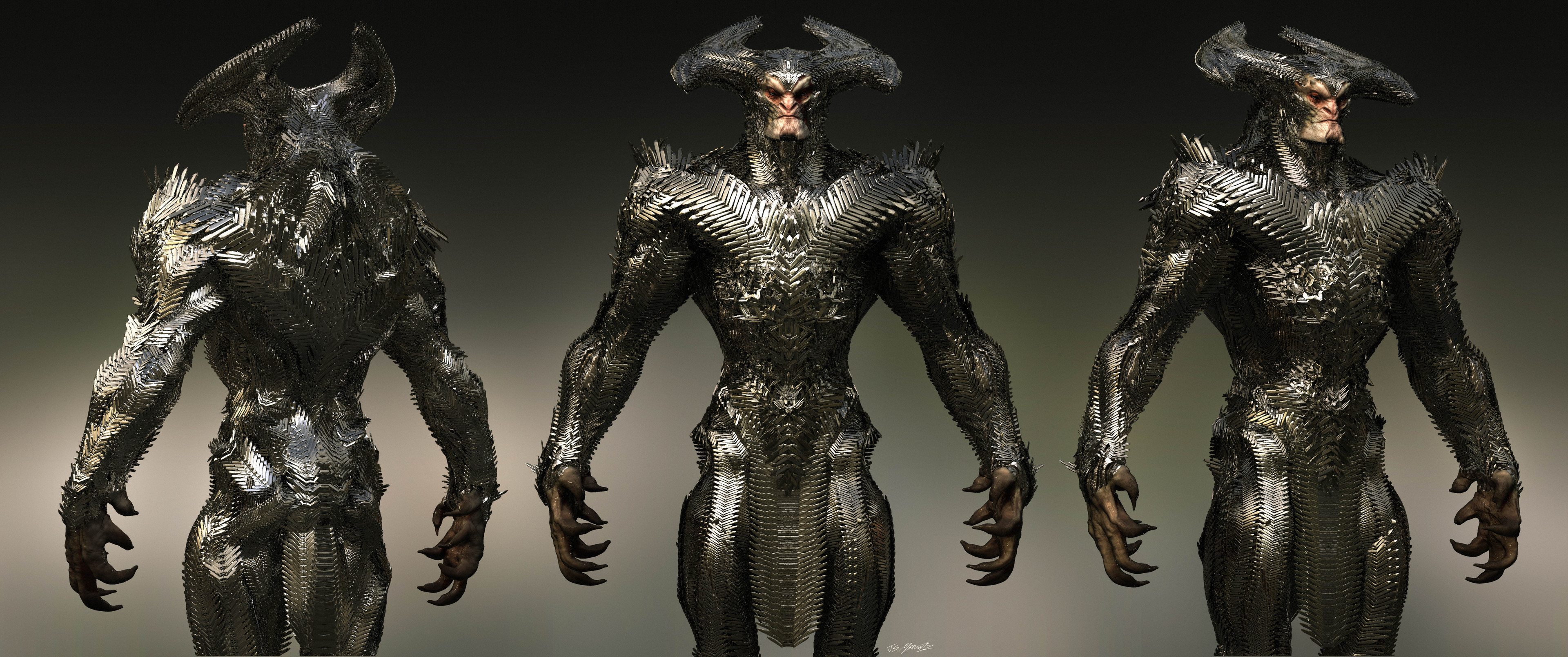 Jerad S. Marantz - Steppenwolf Concept Model for Zack Snyder's Justice ...