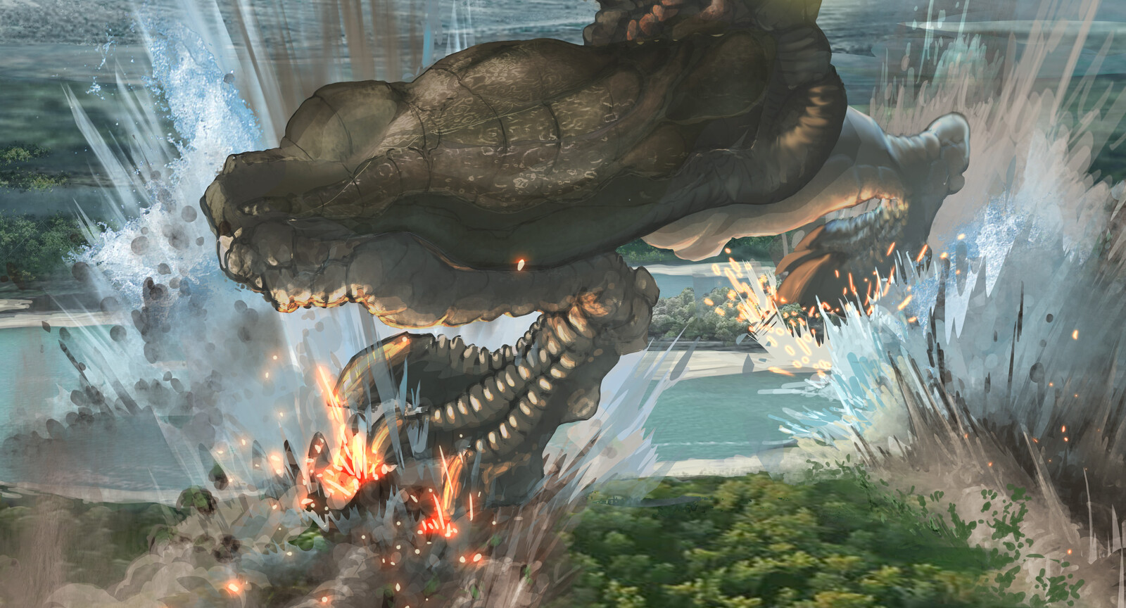 Marco Maccecchini - Rankor the Murky God of Evolution.