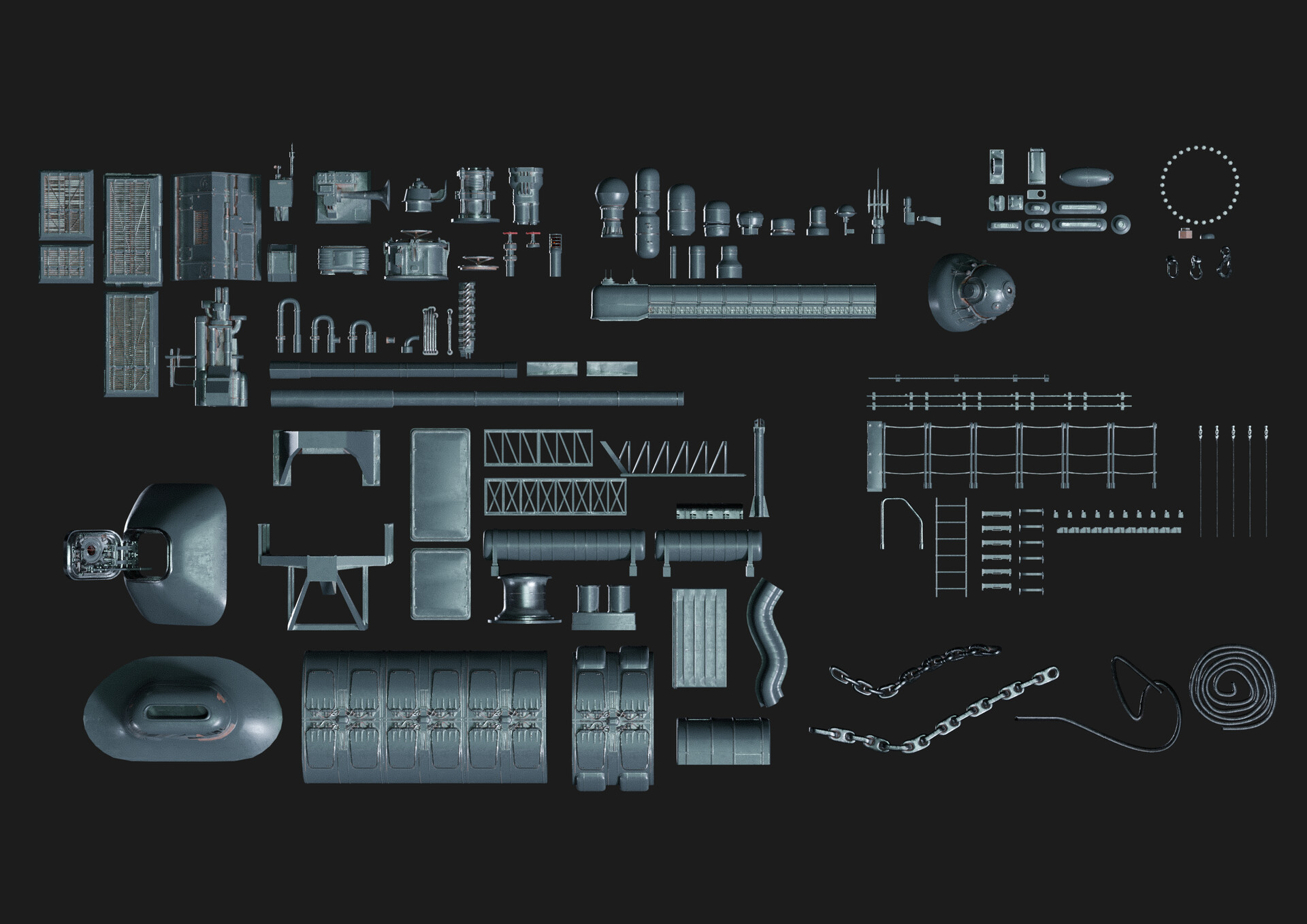 Till Freitag - "Endeavor" - 3D Ship Concept