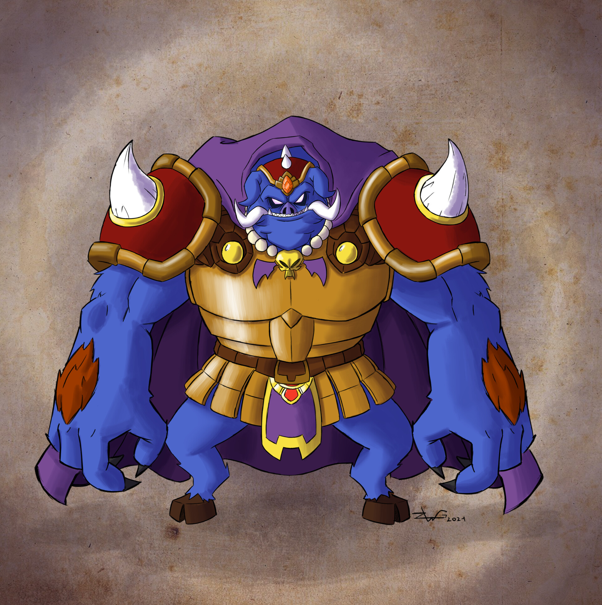 ArtStation - Ganon the demon king