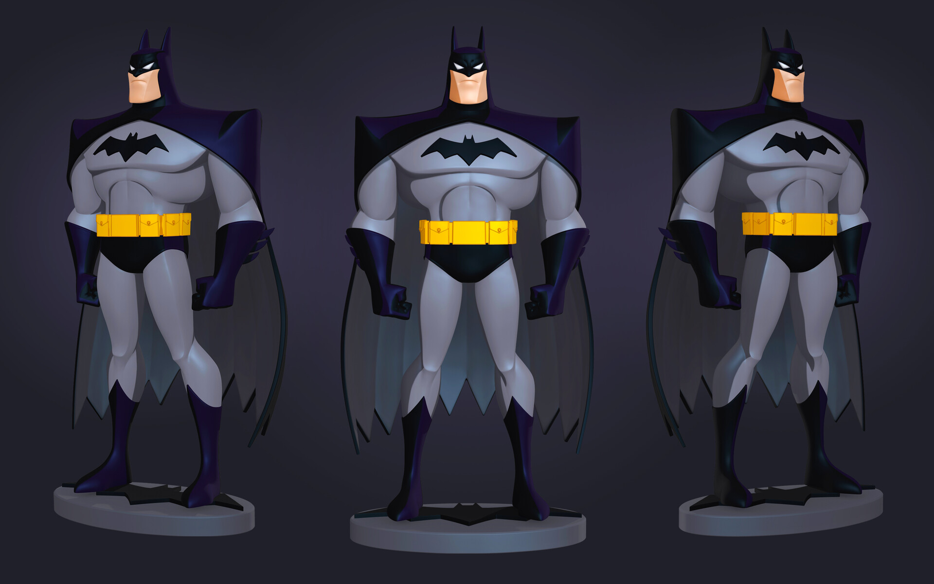Batman Animerte Serietegninger The Animation Style Batman: TAS