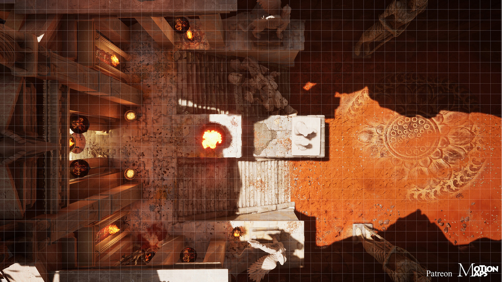 Motion Maps - Ancient Temple