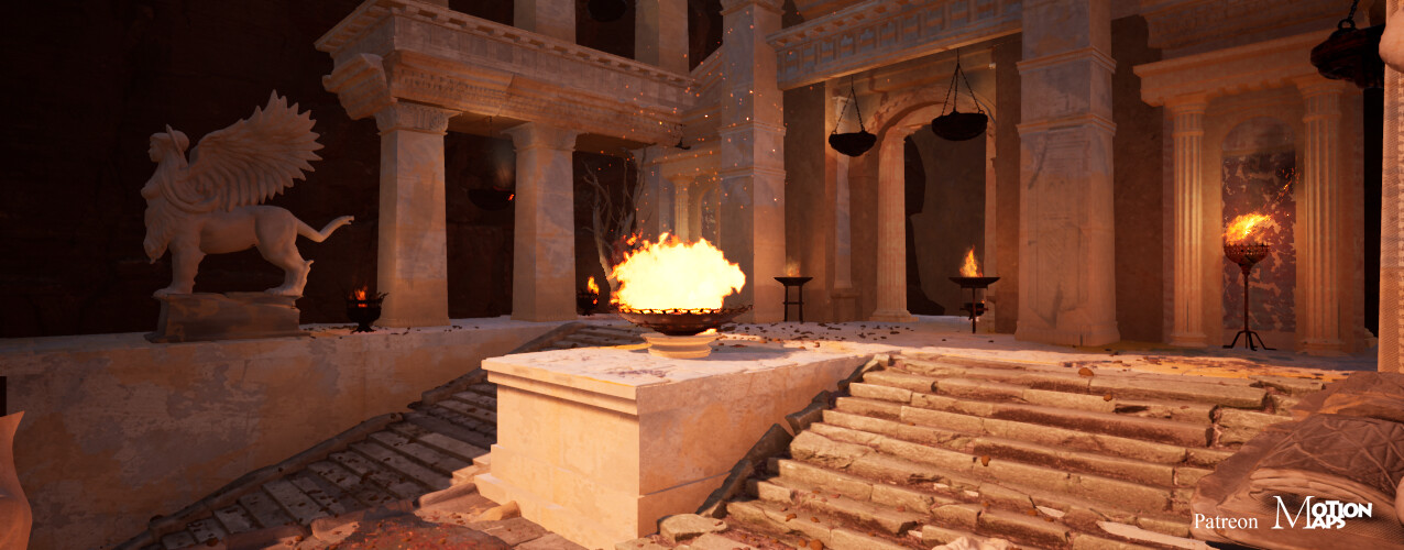 Motion Maps - Ancient Temple