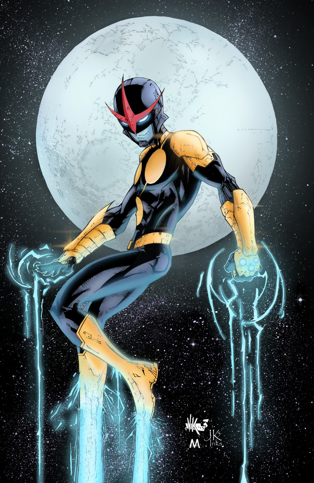 ArtStation - Nova by V Ken Marion (colors by me)