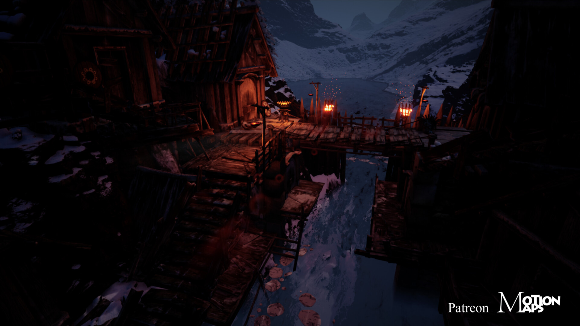 Motion Maps - Fjord Village