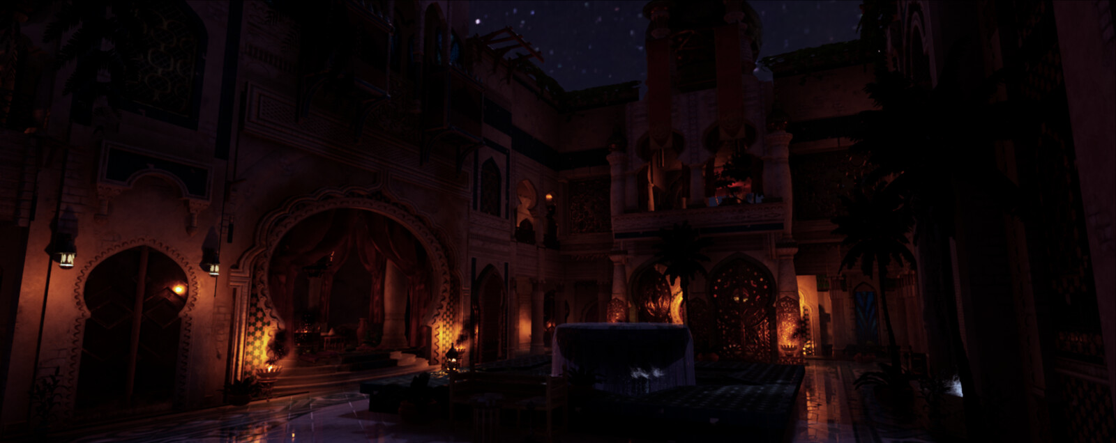 Motion Maps - Arabian Courtyard