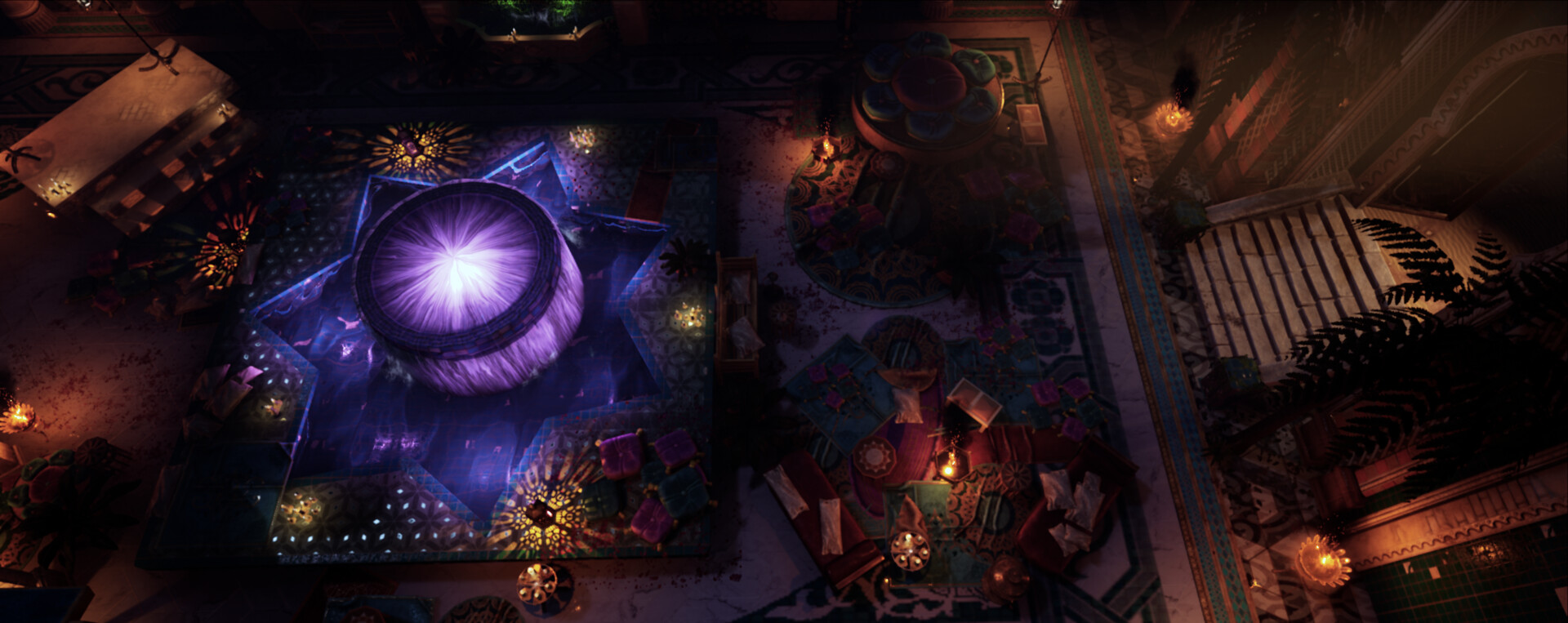 Motion Maps - Arabian Courtyard