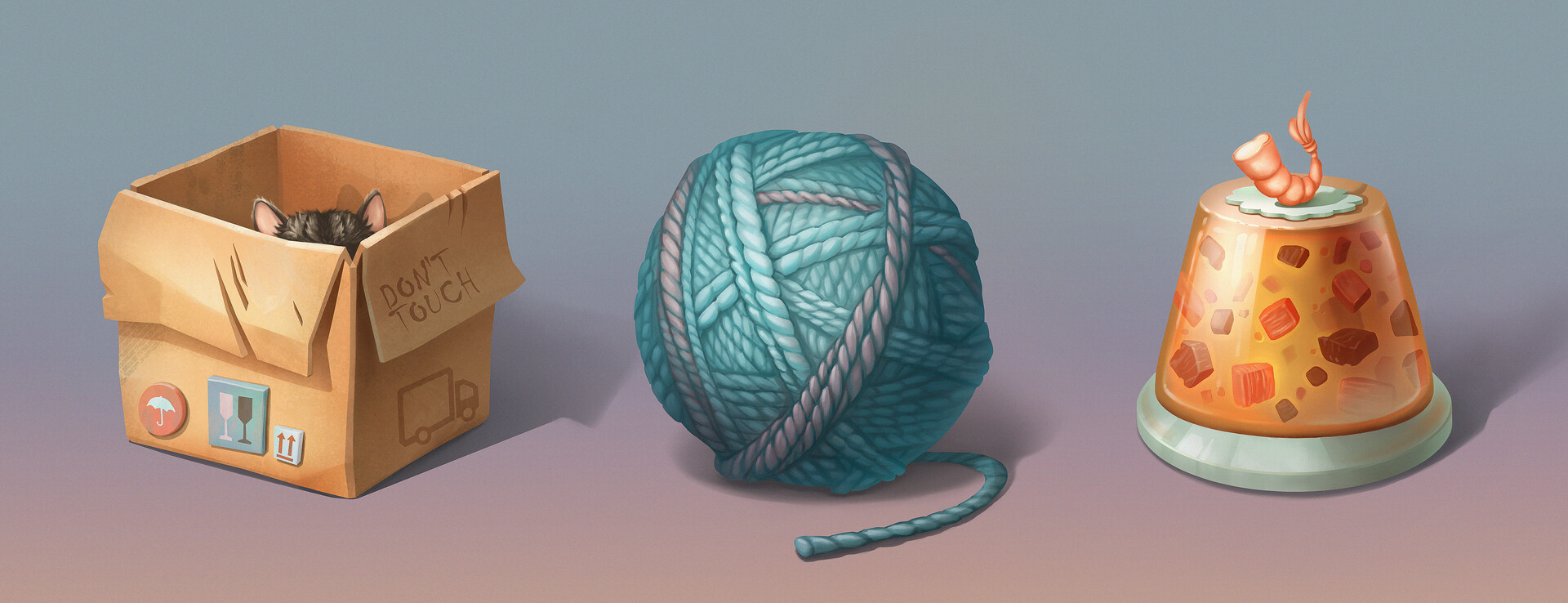 ArtStation - Cat props