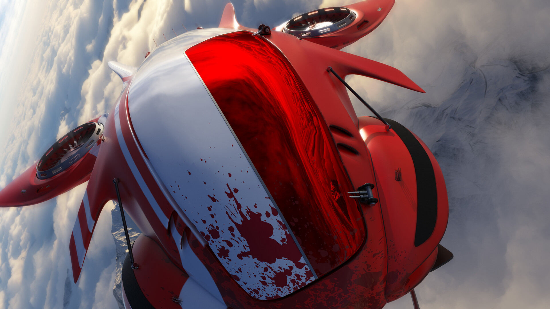 ArtStation - Fennic Aerospace - S47 XTL Rally Edition