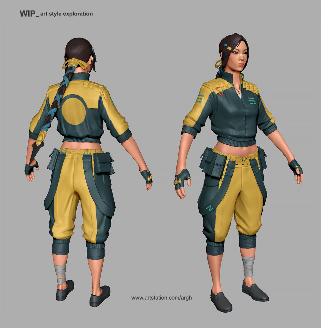 Gary Huang - Valorant_ Art Style Exploration