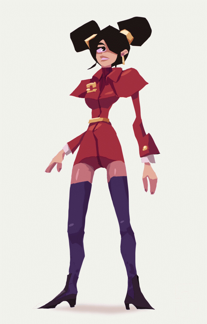 ArtStation - Maria Turnaround