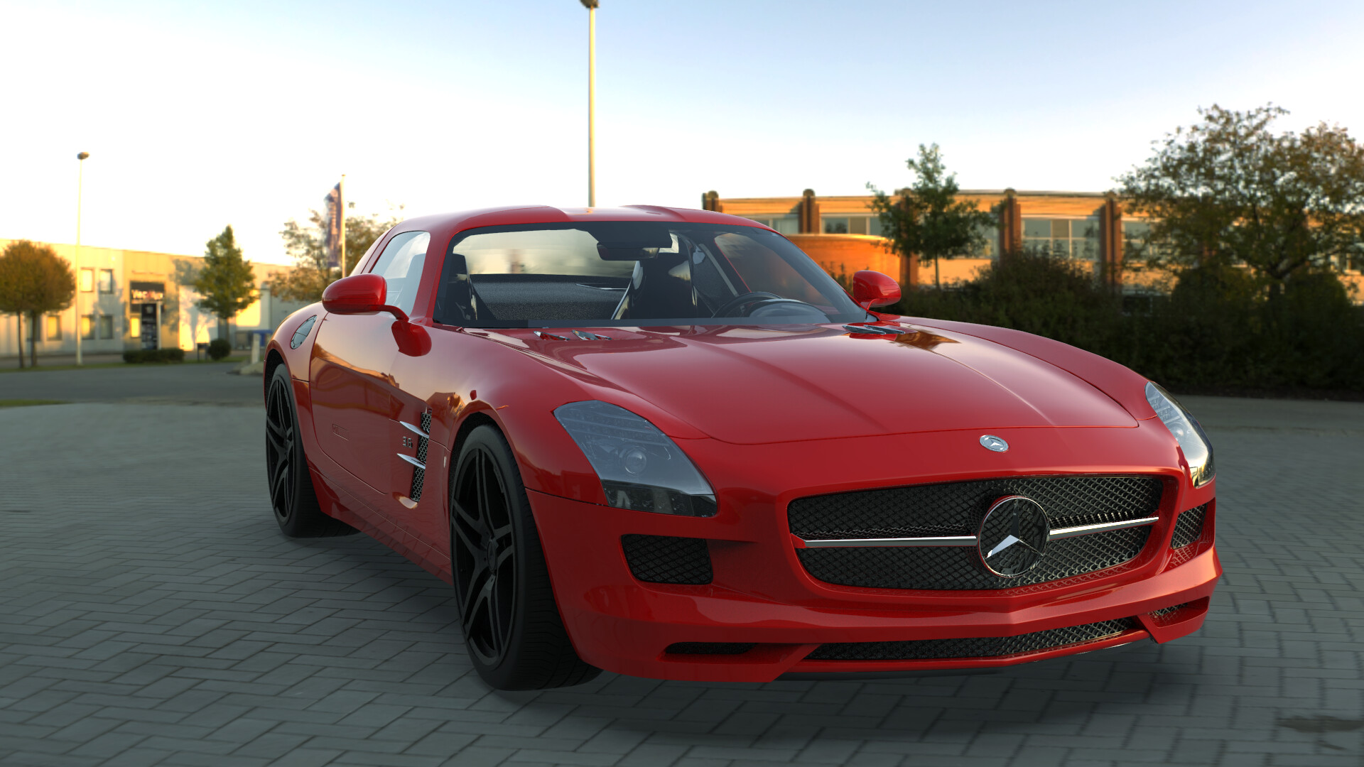 ArtStation - benz car