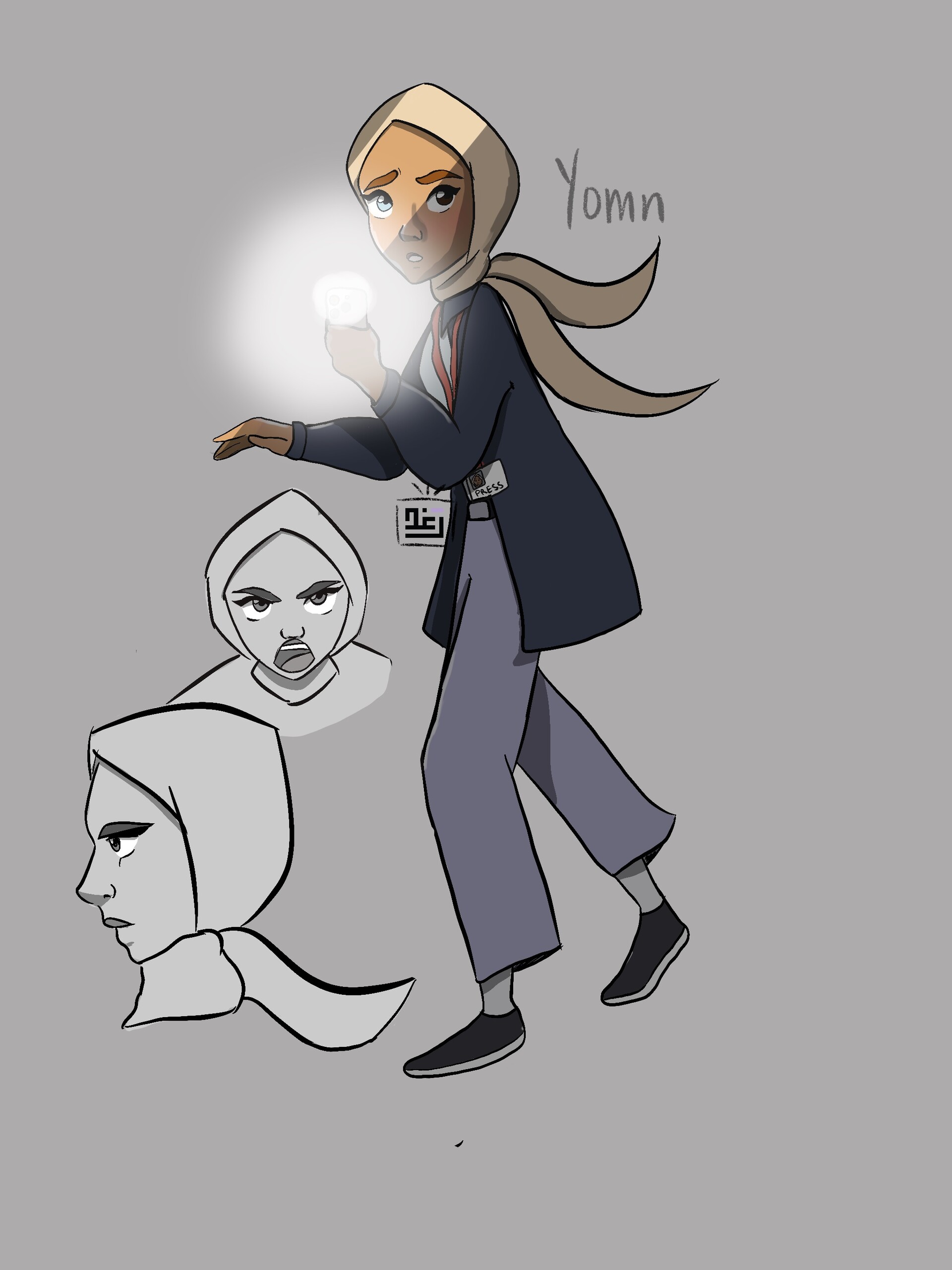 ArtStation - Yomn the Journalist