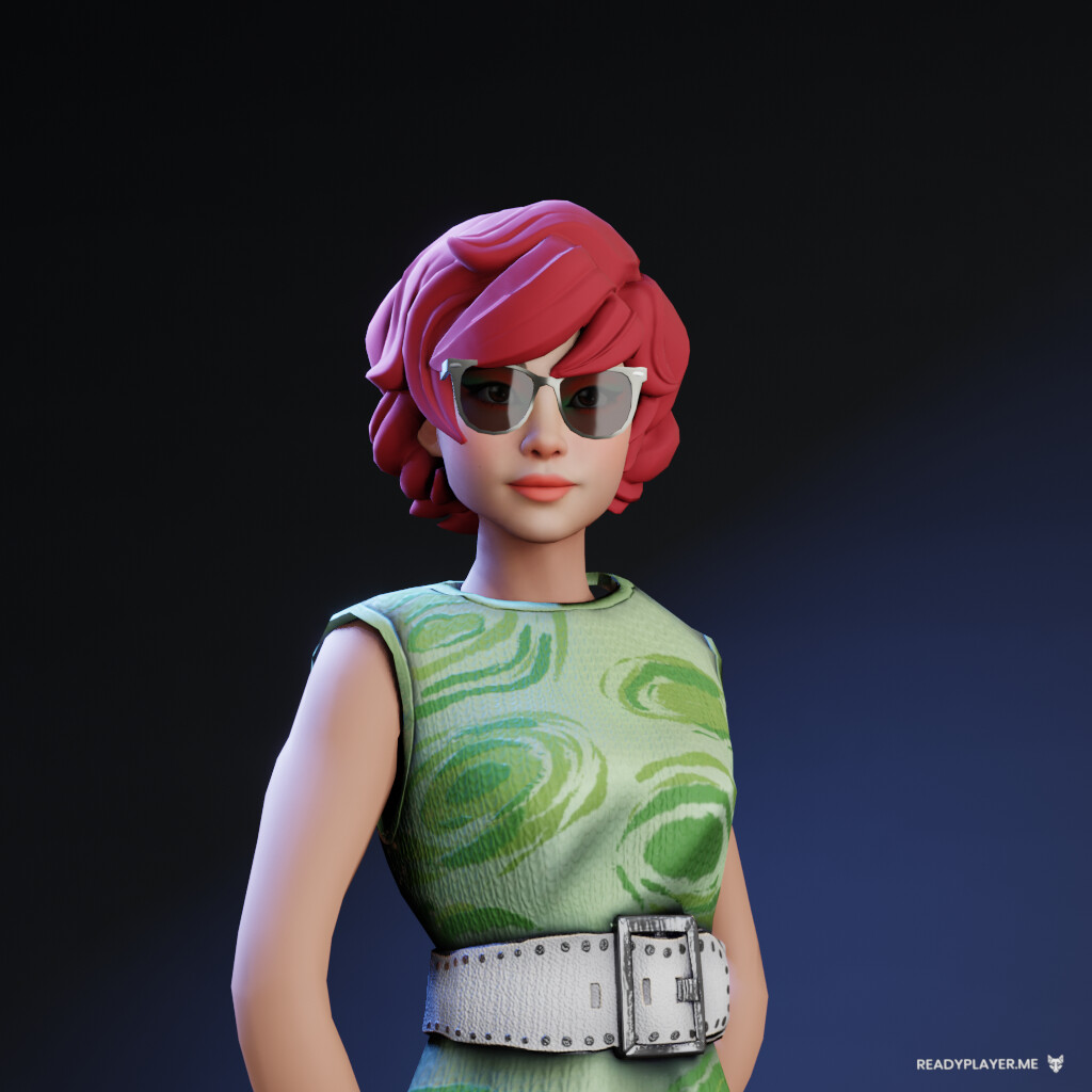 Wolf3D - Ready Player Me female character