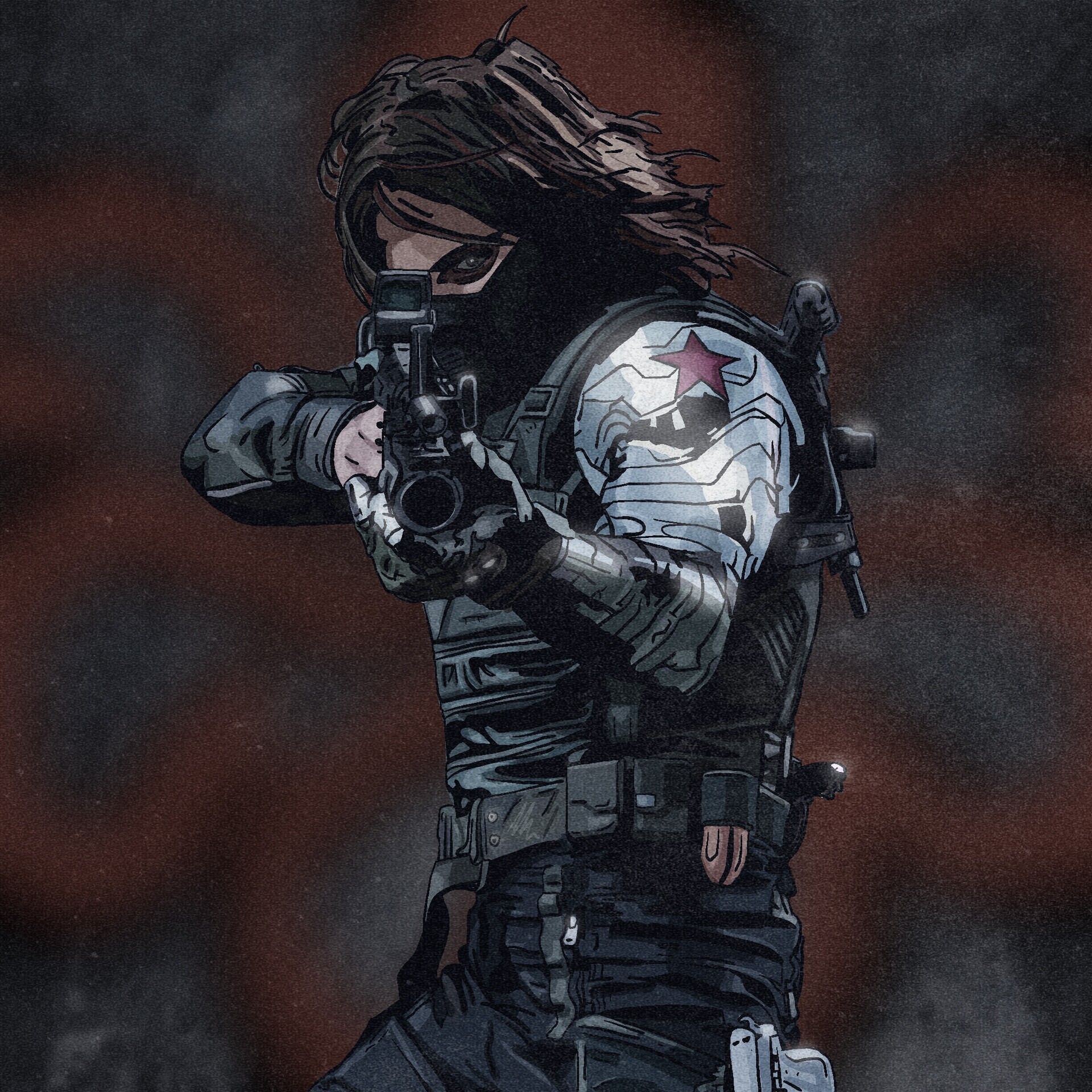 ArtStation - Winter Soldier / Bucky Barnes