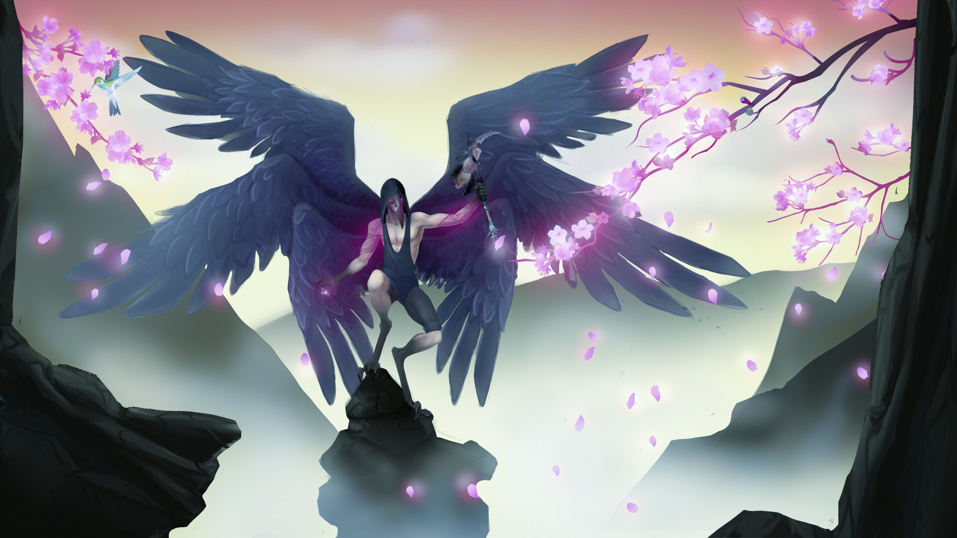 ArtStation - The Bird Priest