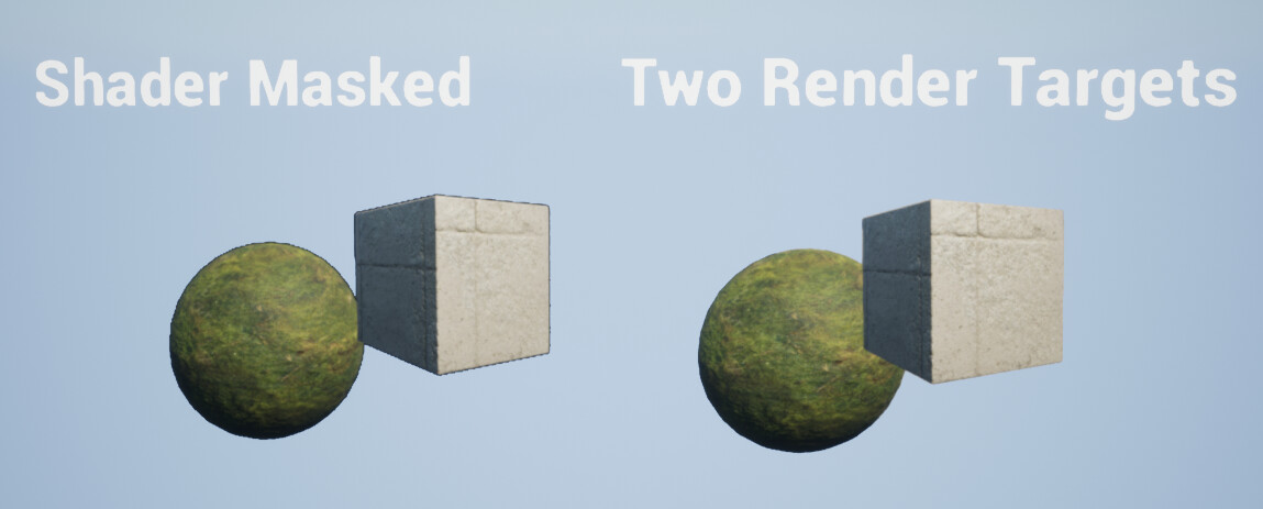 ArtStation - Creating transparent Materials from SceneCapture in UE4