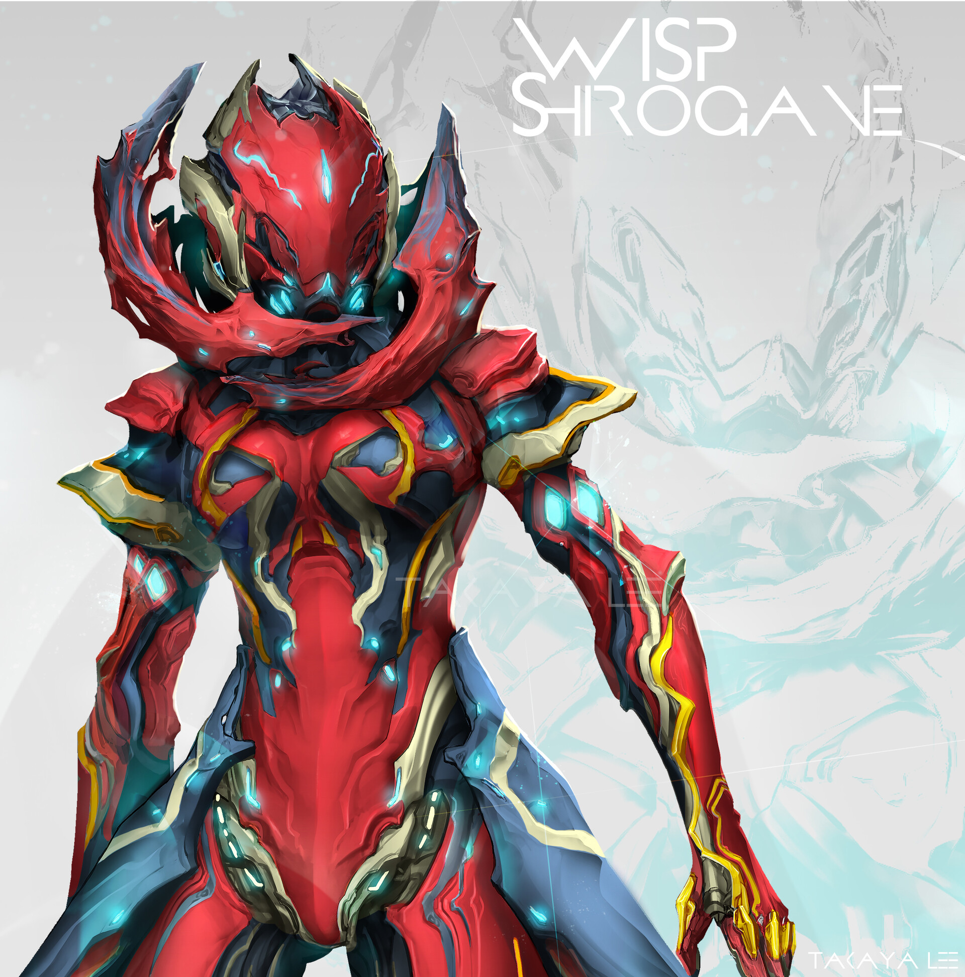 Takkaya Leeladechakul - Warframe 'WISP' Fanart concept