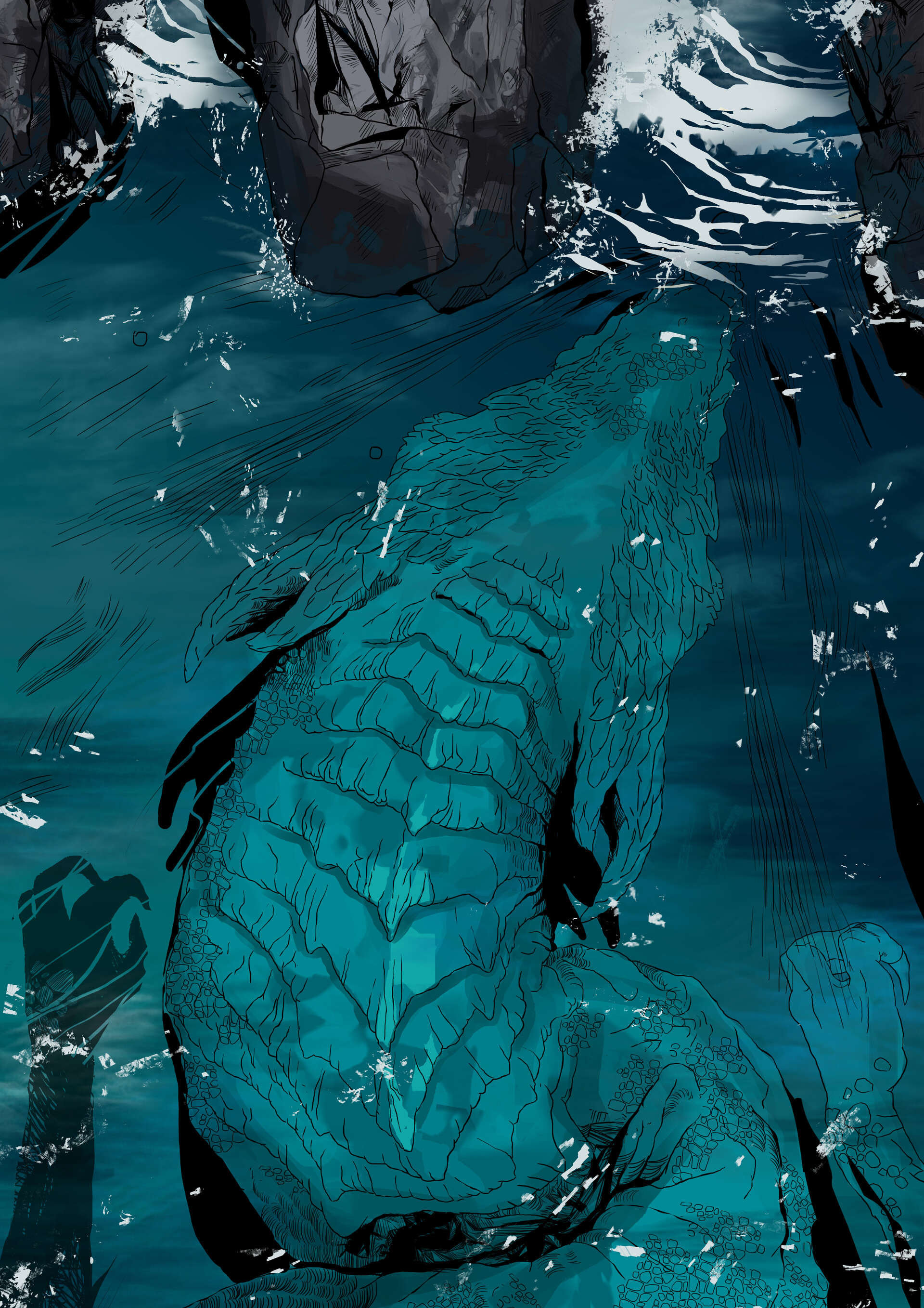 ArtStation - Bükrek Turkish Mythology