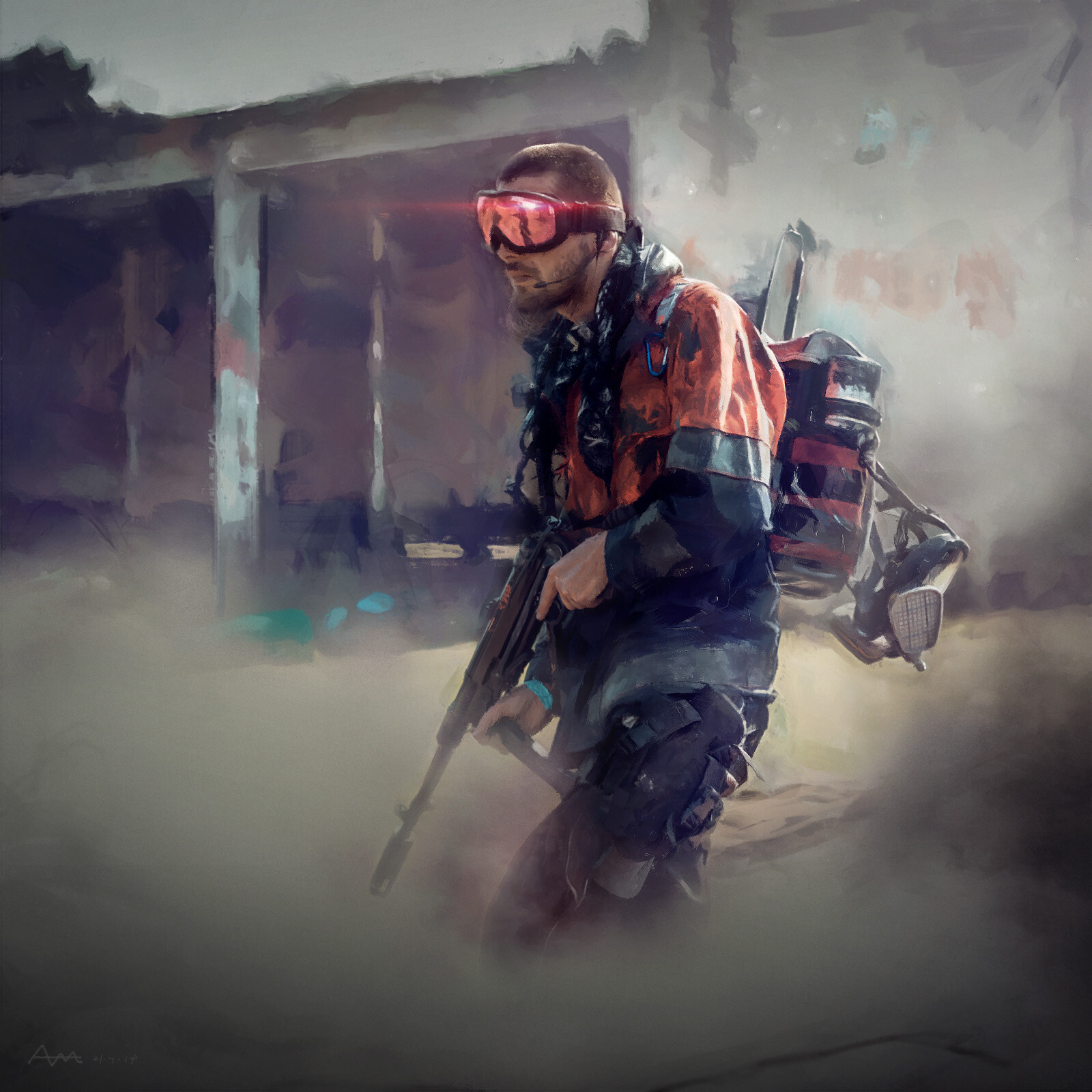 ArtStation - Badlands Assault