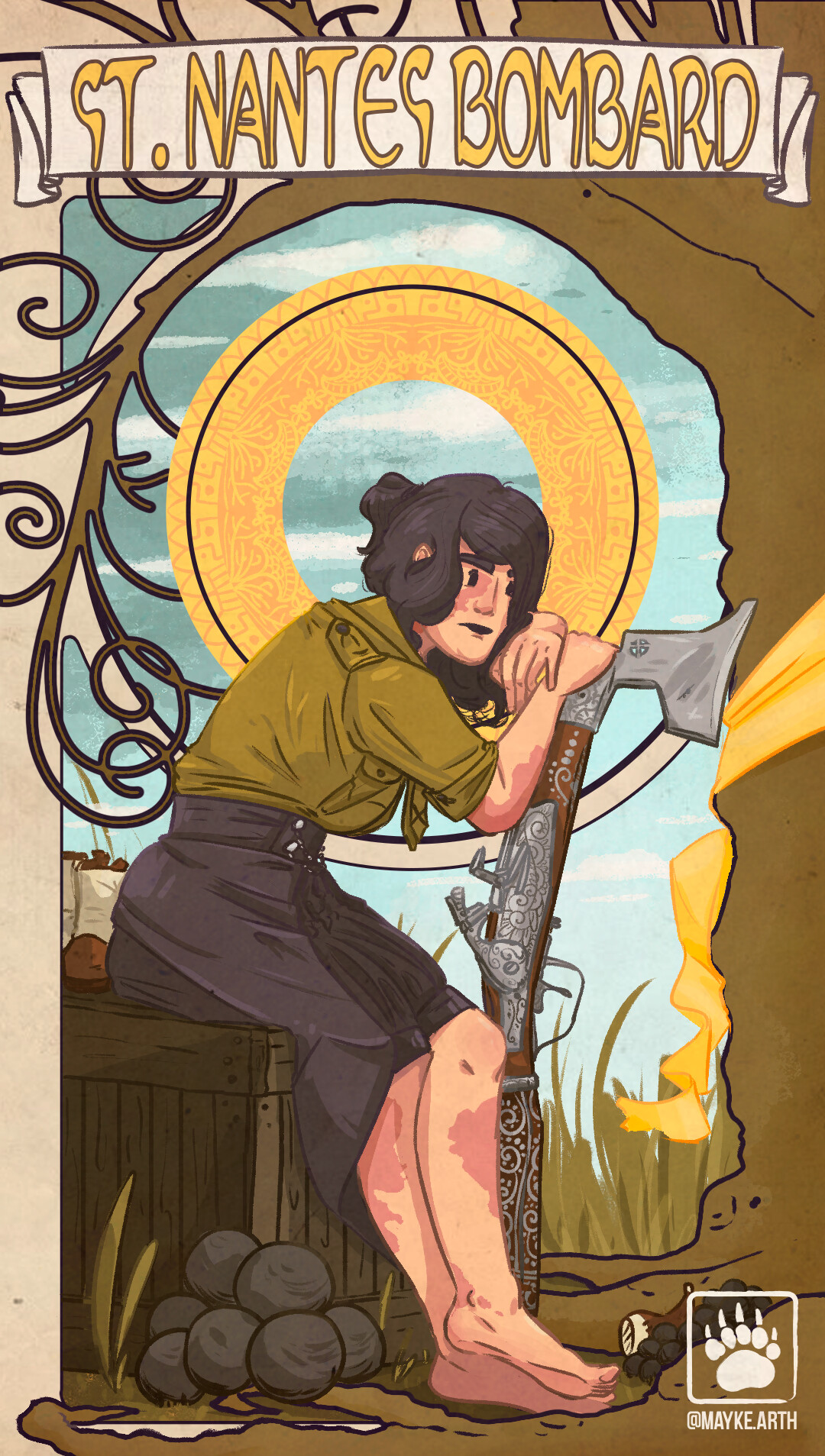 ArtStation - Lady Bombard