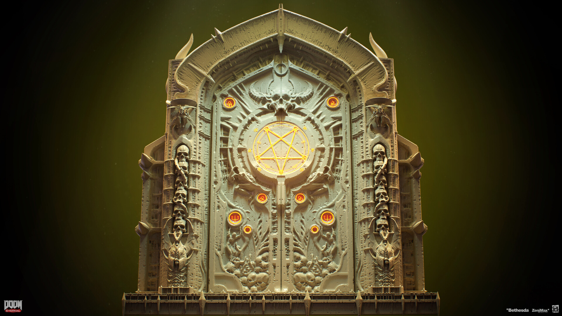 Phillip Bailey - Doom Eternal|Environment|Hell Door