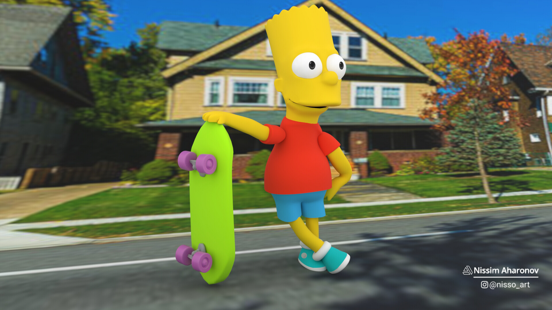 ArtStation - Bart Simpson