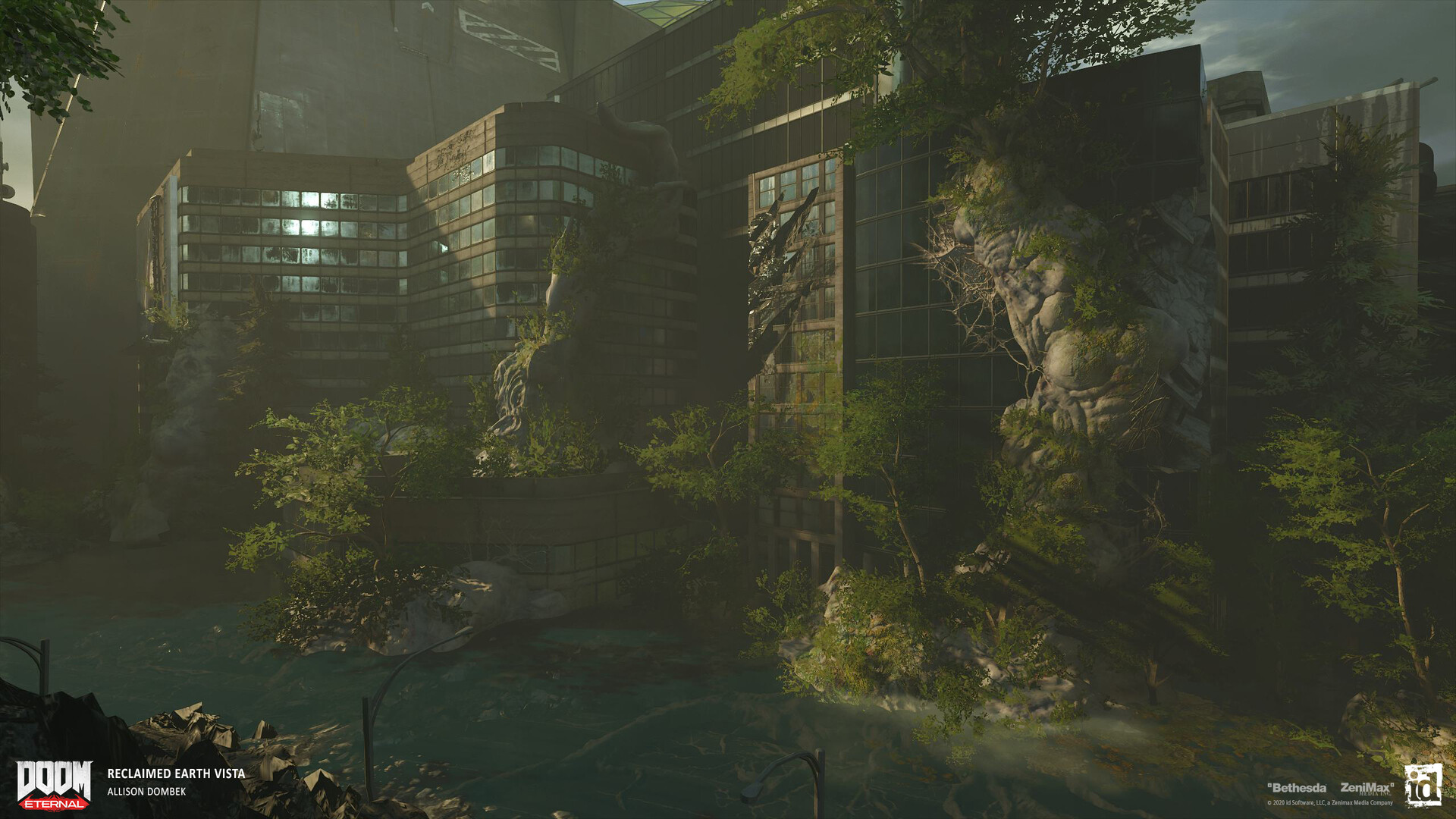 Allison Dombek - DOOM Eternal DLC - Reclaimed Earth Vista