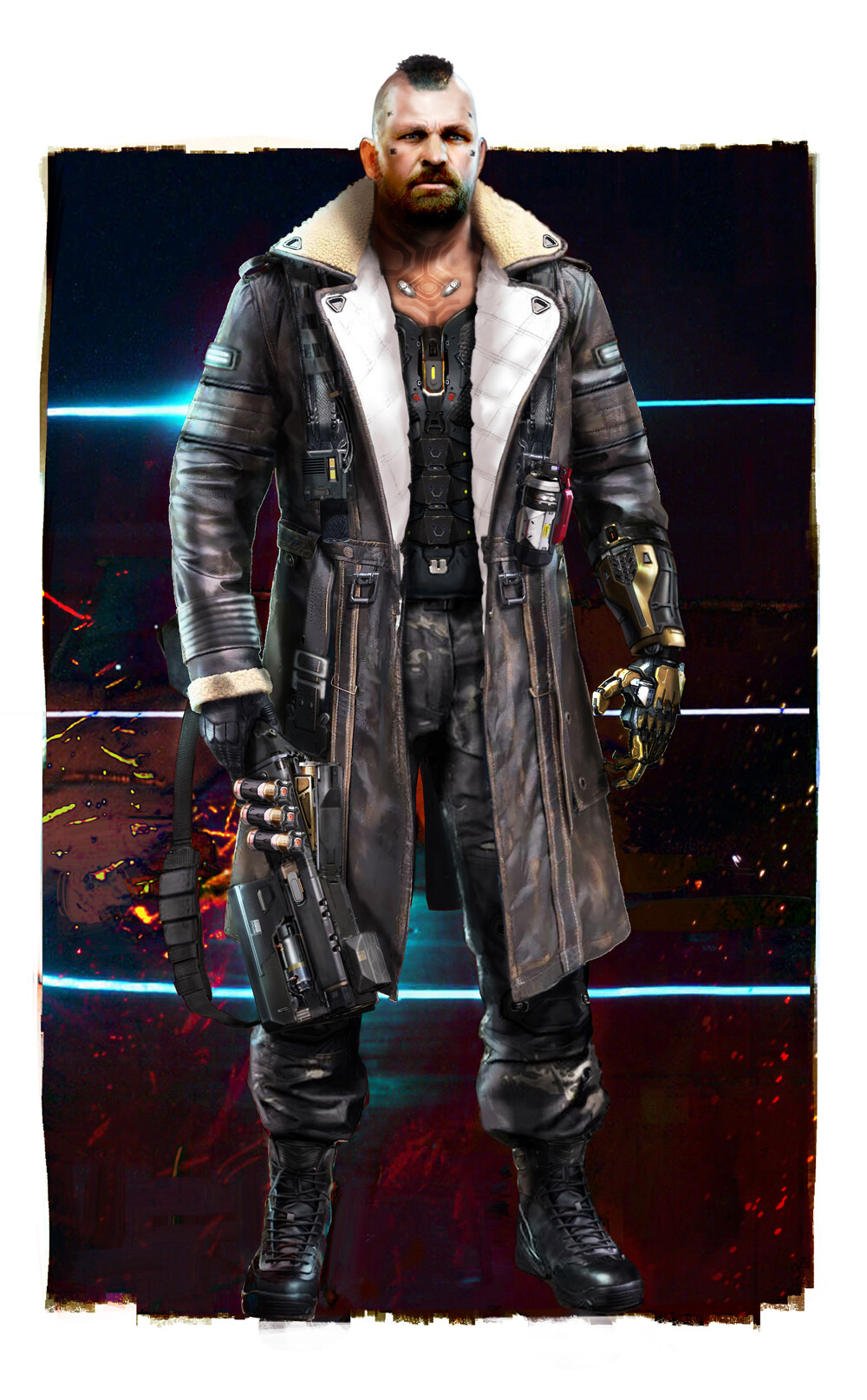 ji hun yoon - character concept