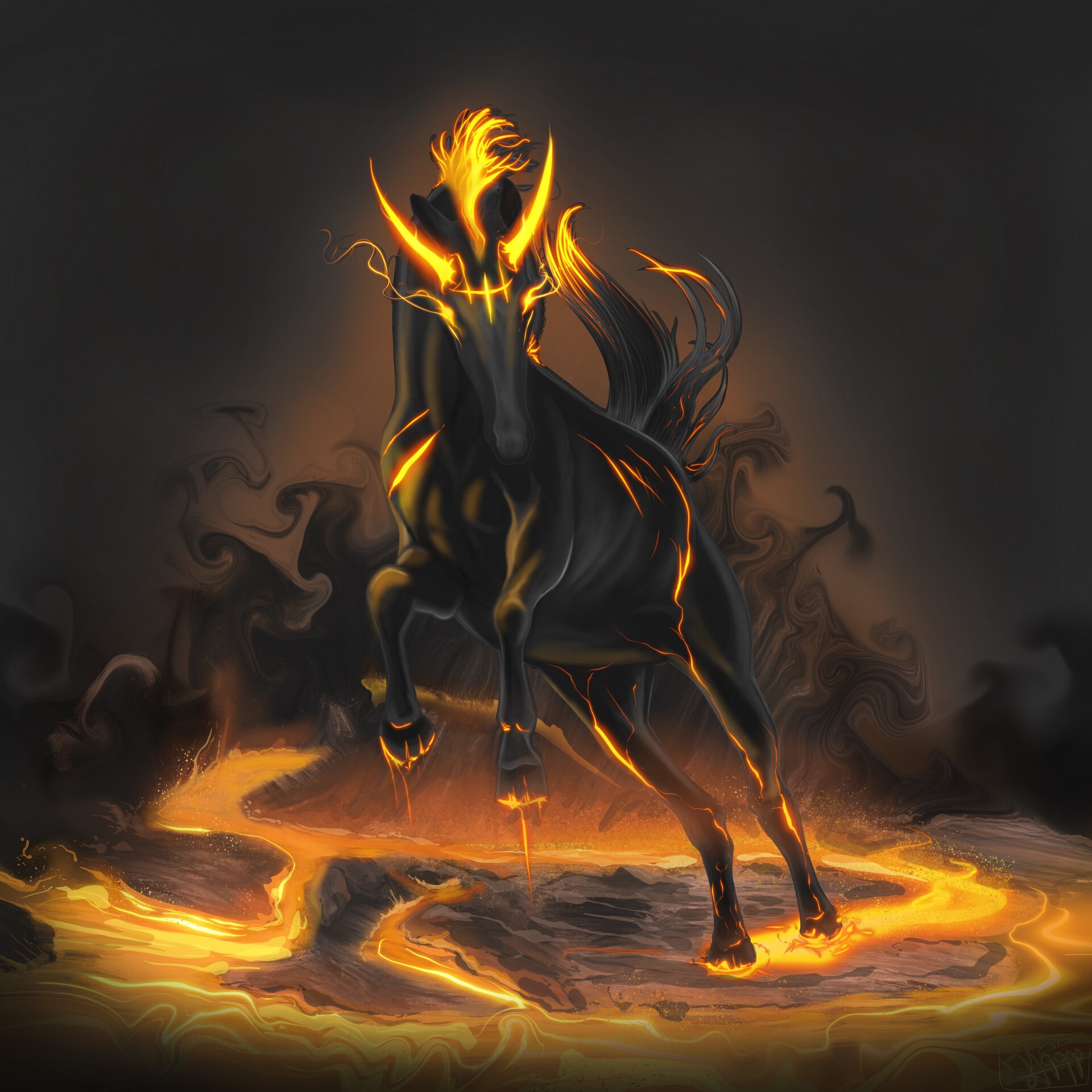 ArtStation - le palefroi embraser