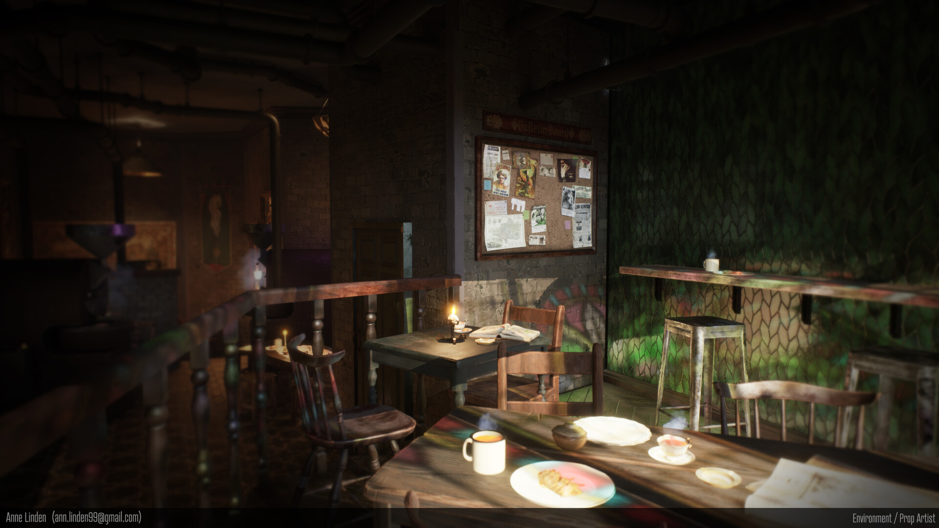 Anne Linden - Slightly Magical Coffee Shop