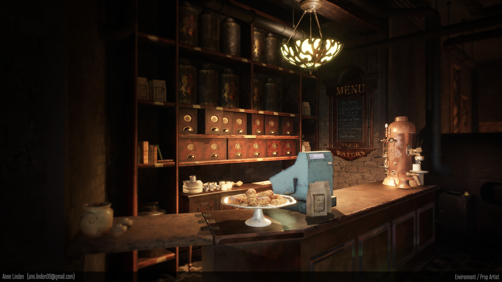 Anne Linden - Slightly Magical Coffee Shop