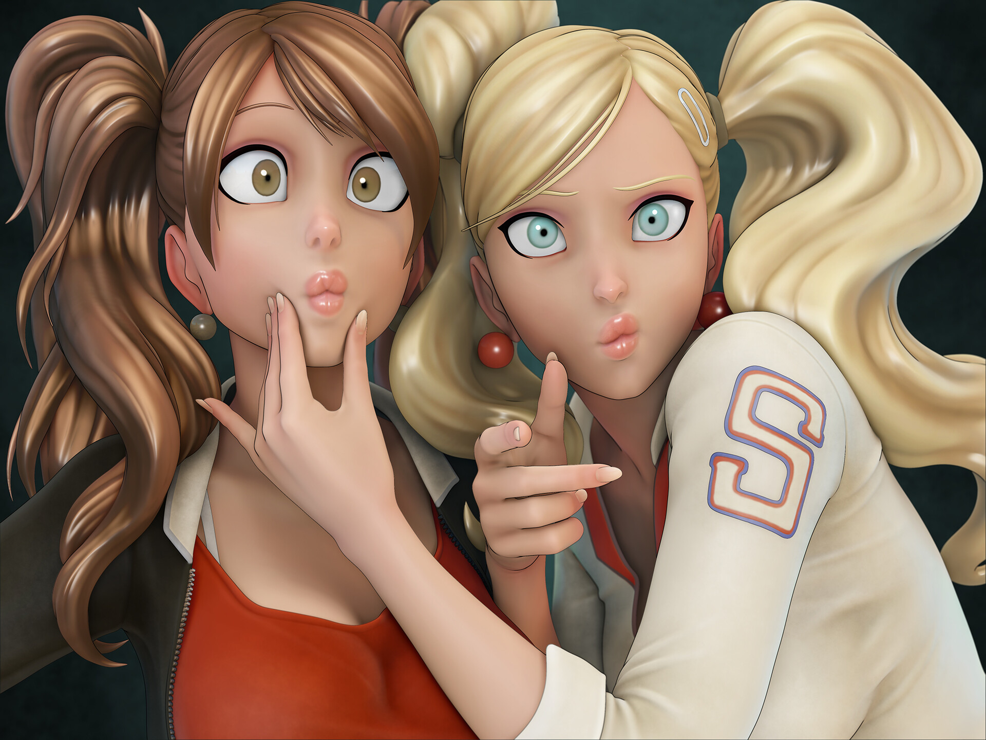 ArtStation - Rise and Ann