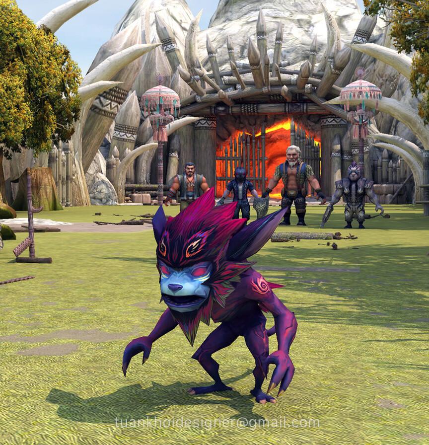 ArtStation - My work in Project V 2012