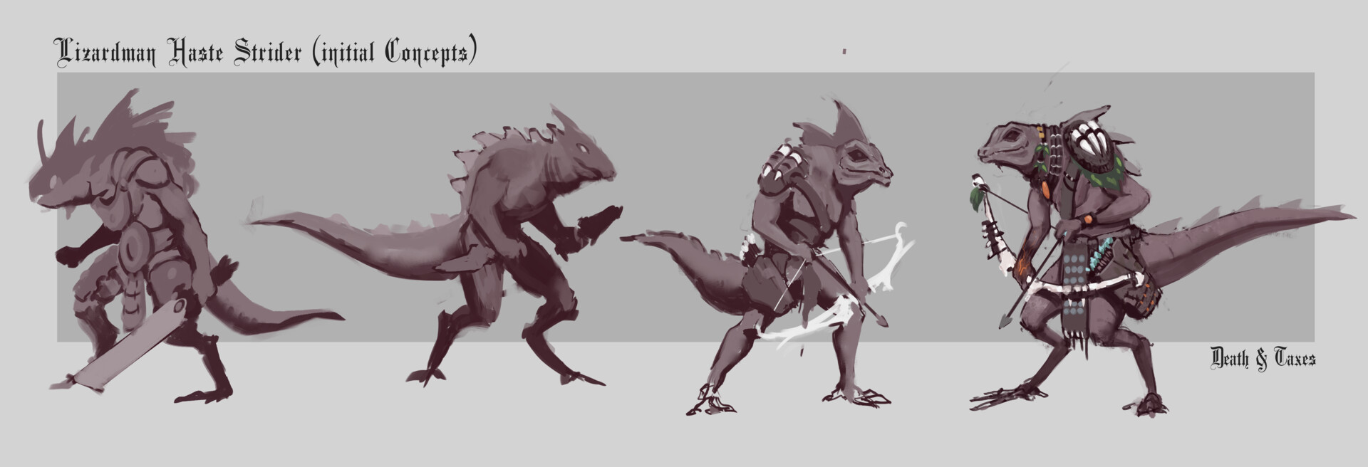 Edoardo Rossi - Lizardman Ranger Design