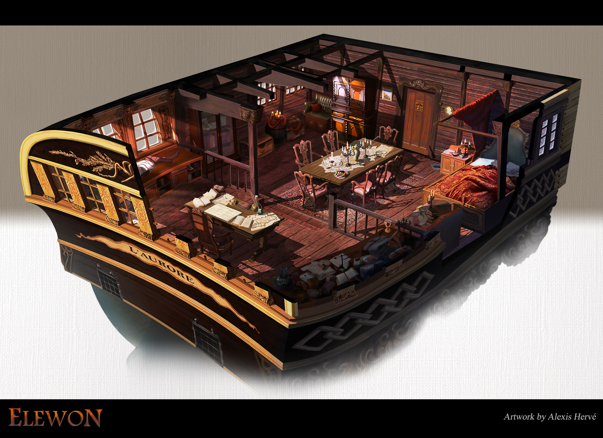 Alexis Hervé - A golden prison