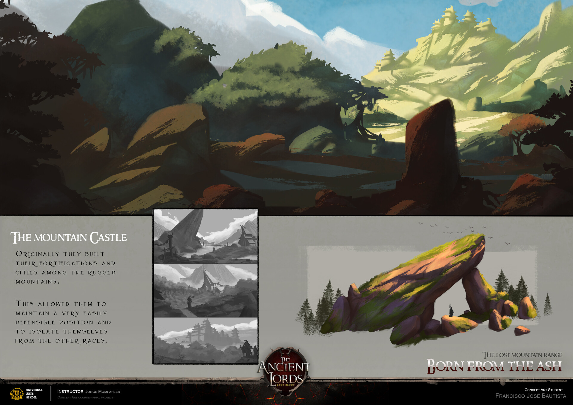 ArtStation - Enviroment and prop exploration - Born from the Ash