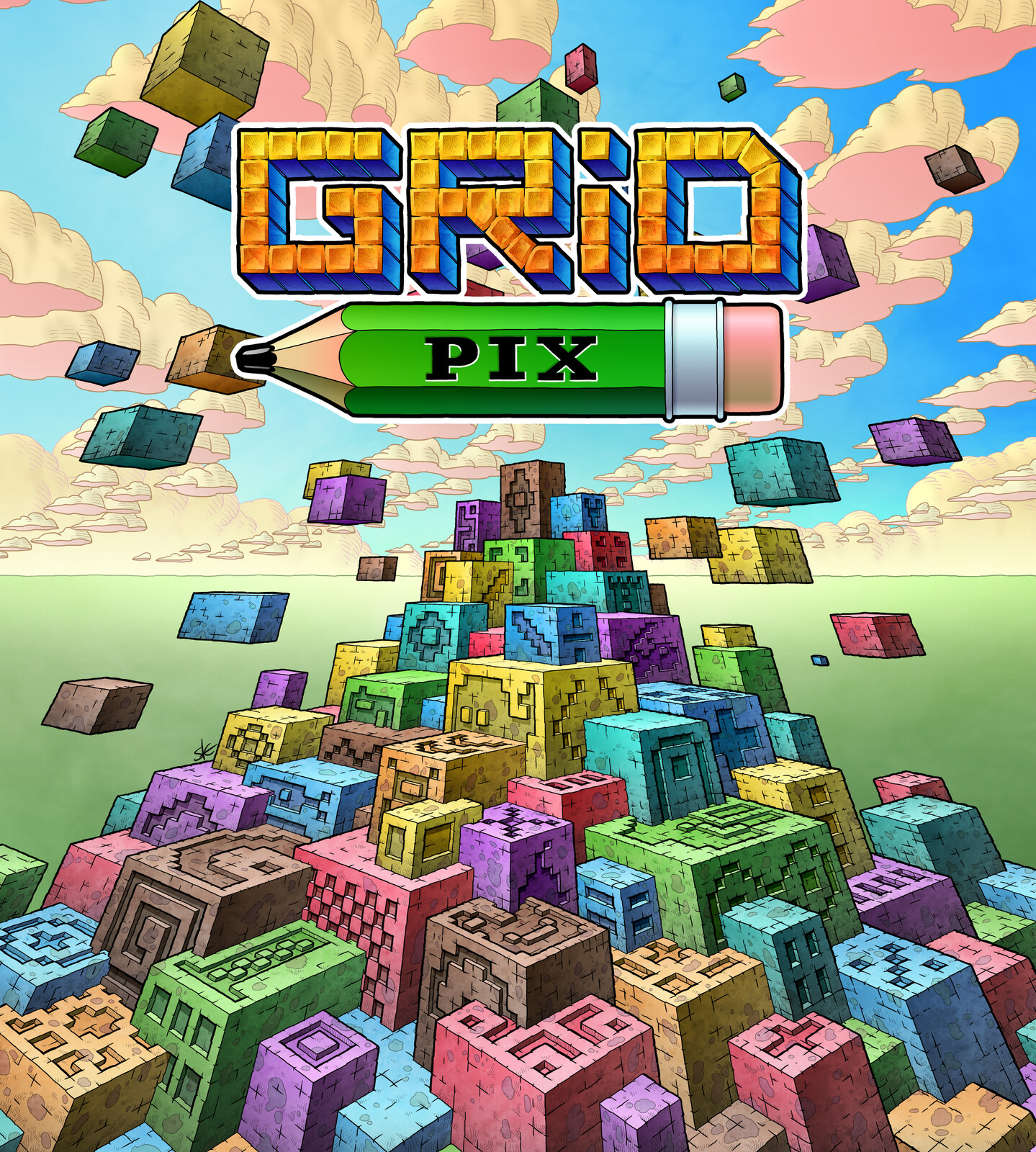 Ste Pickford - Cover art - Gridpix