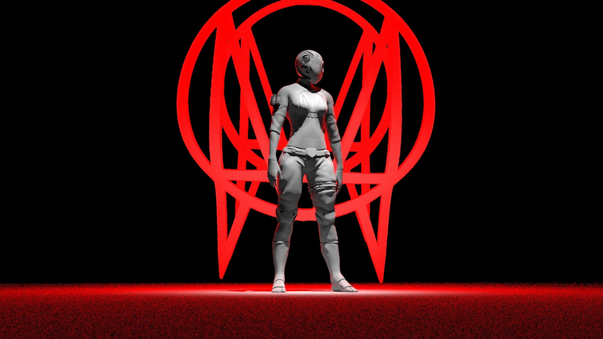 ArtStation - OWSLA Cyberpunk Girl