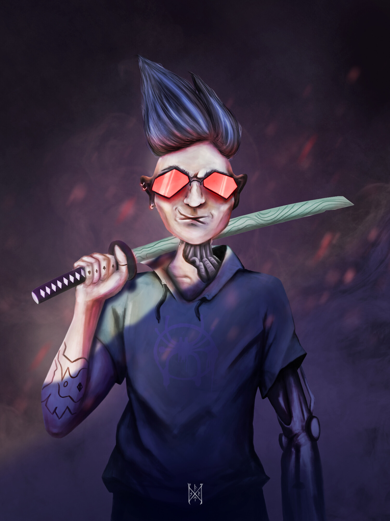 ArtStation - Cyber Boy