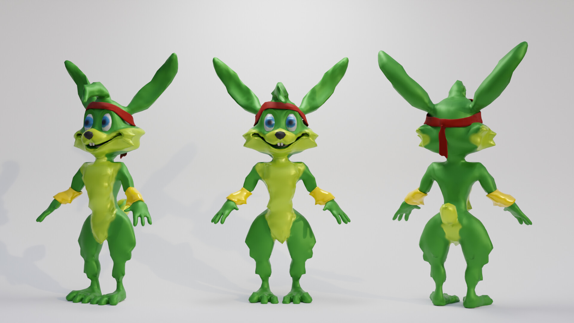 ArtStation - Jazz Jackrabbit (I tried)