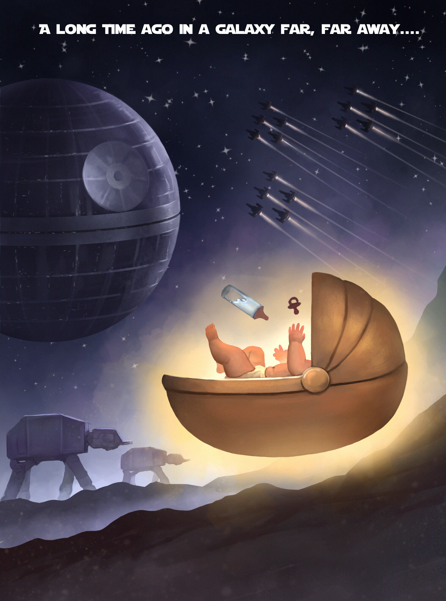 ArtStation - Baby Jedi