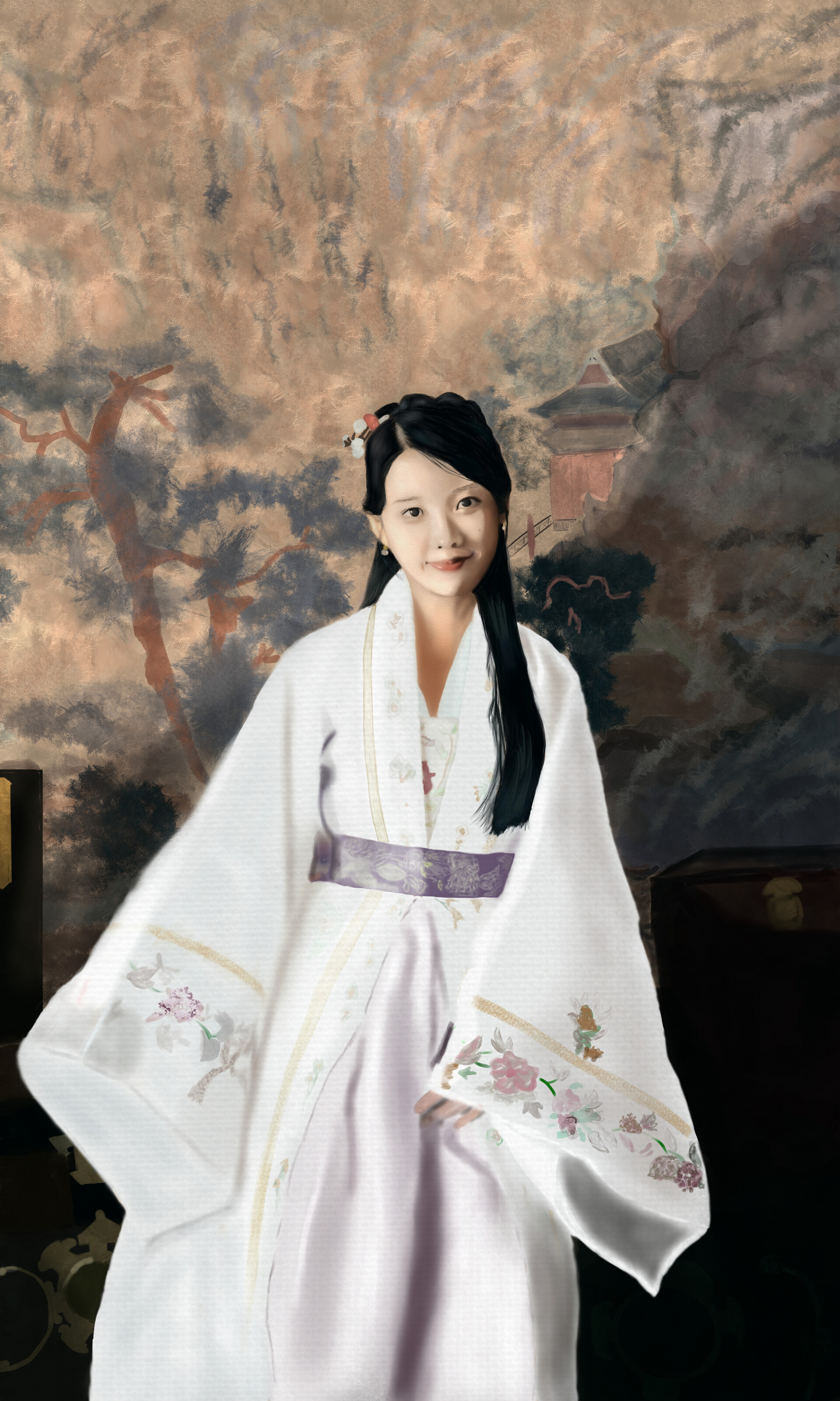 ArtStation - ilustración de iu moon lovers