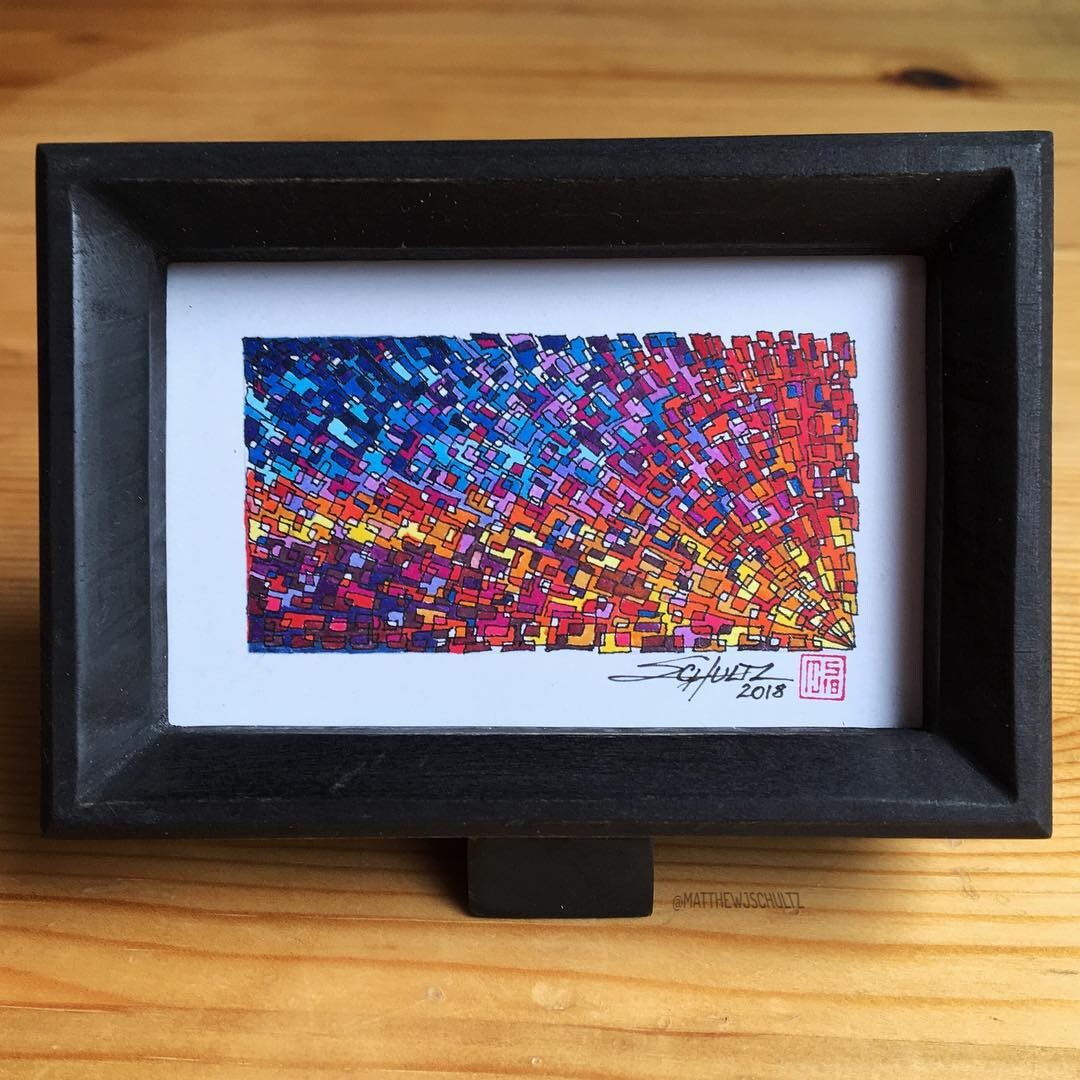 Matthew J. Schultz - Lattice Sunset; v01