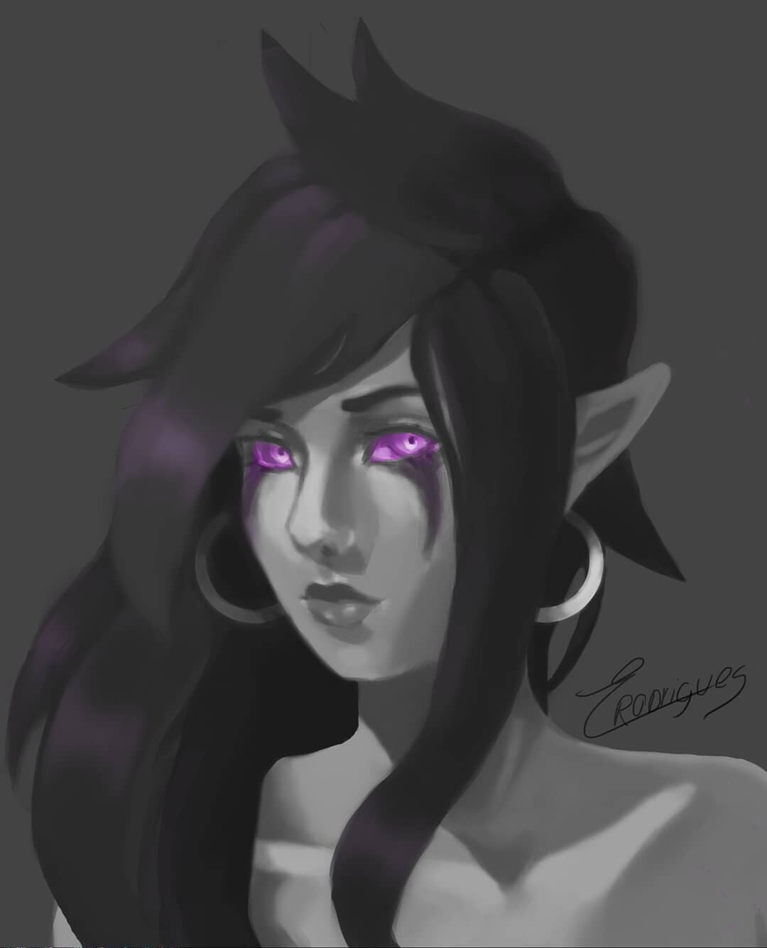 ArtStation - Morgana portrait