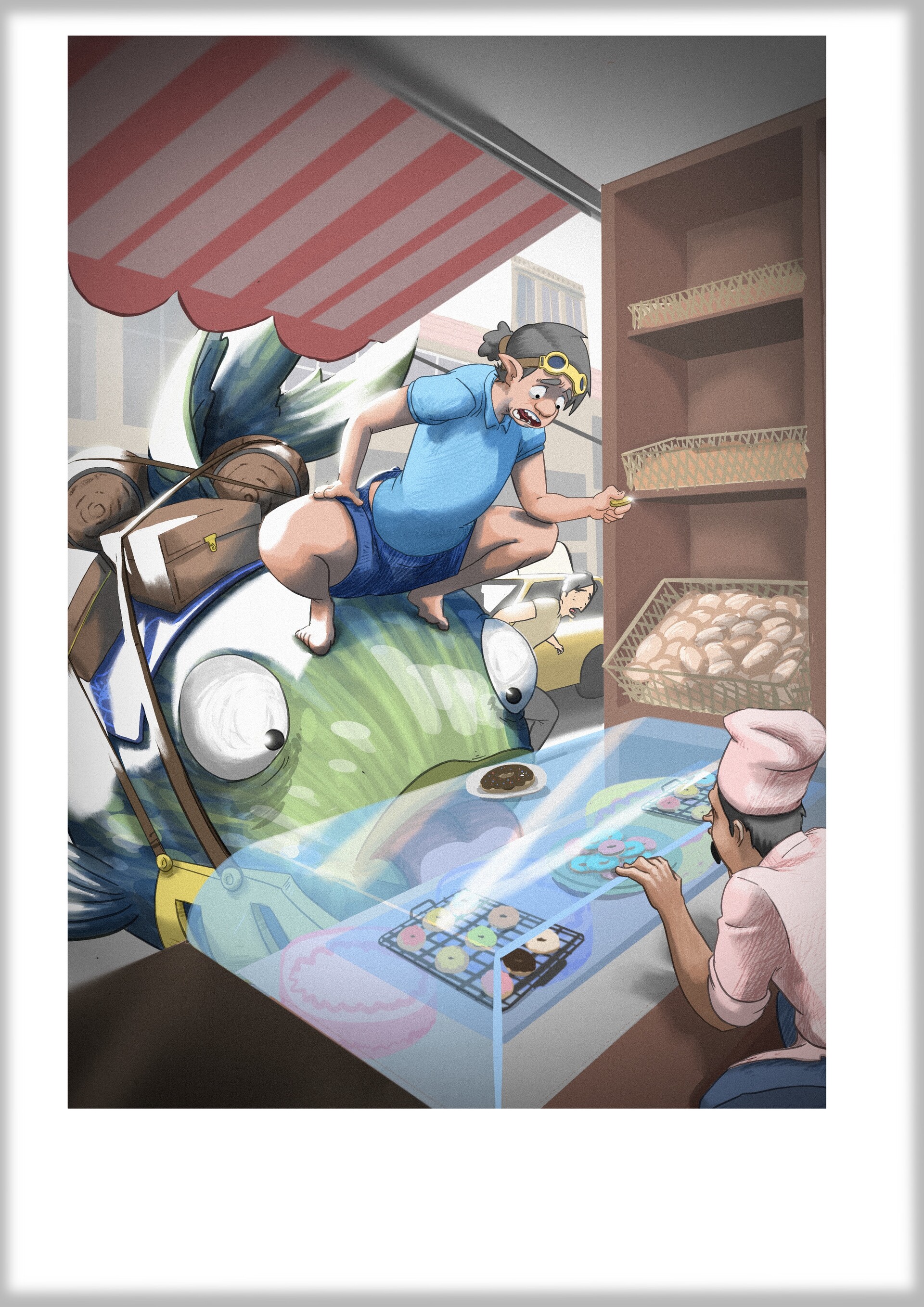 ArtStation - Donut hunting