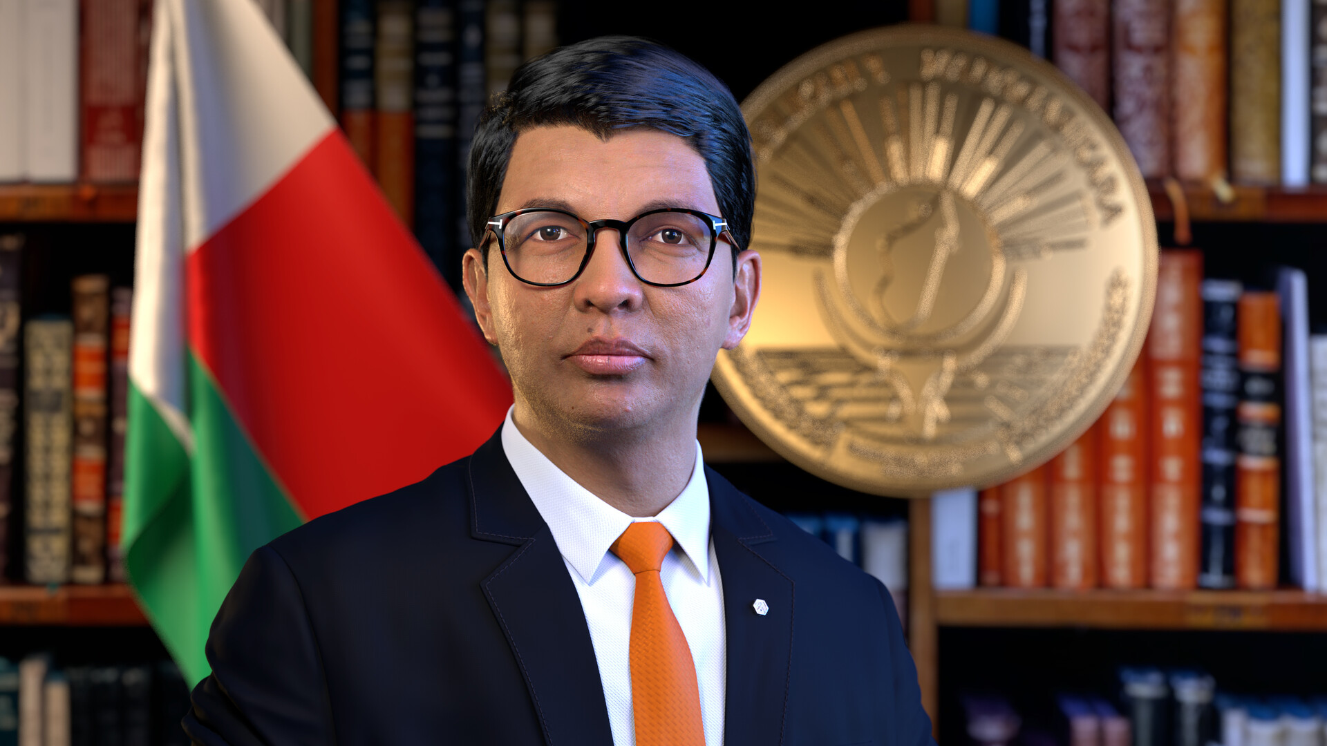 ArtStation - 3D Character Likeness Portrait - The President of ...