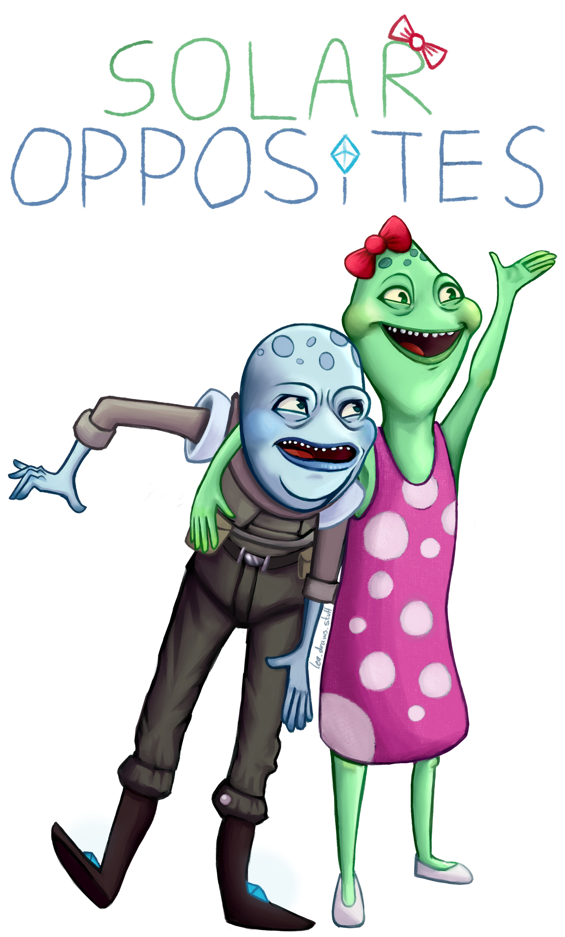 ArtStation - Solar Opposites Fanart