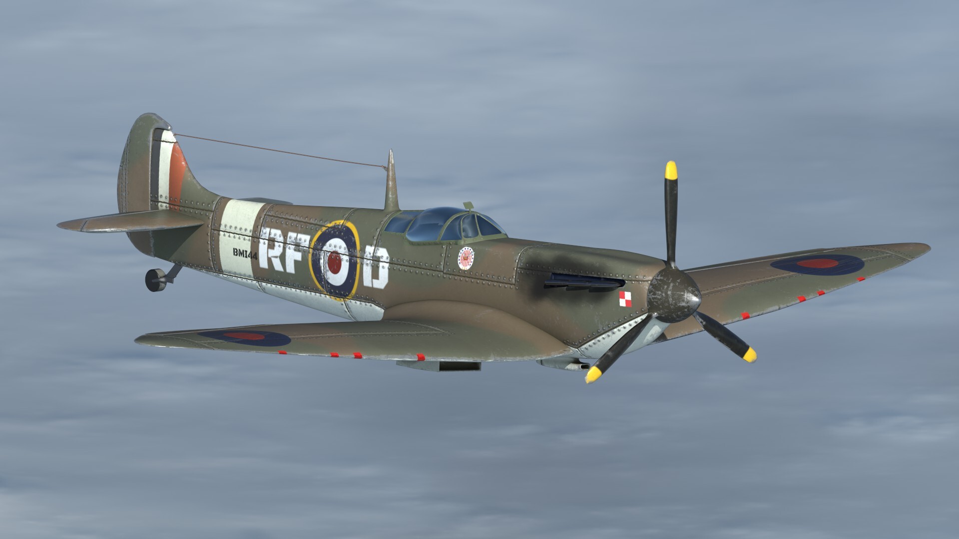 ArtStation - Supermarine Spitfire Mk IIa